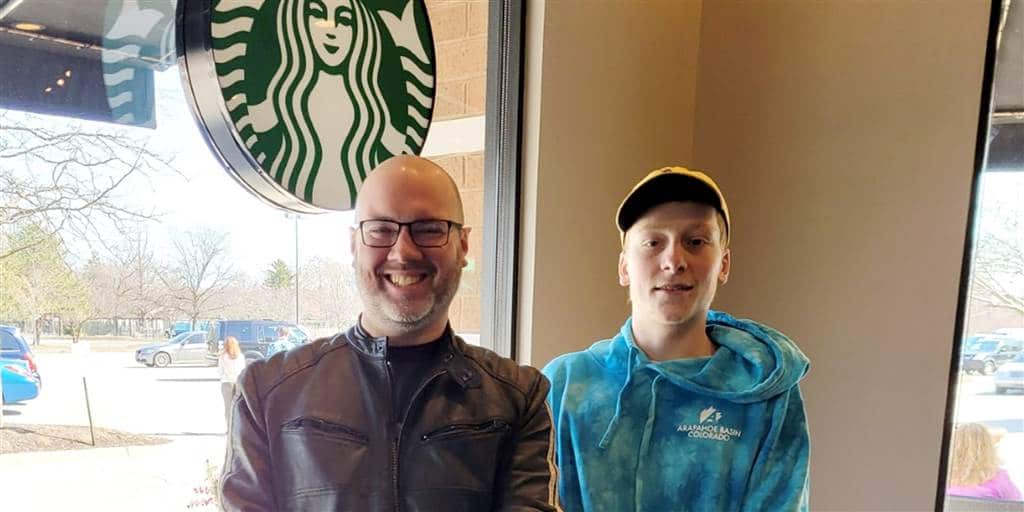 18 years after helping deliver baby in Starbucks bathroom, man reunites ...