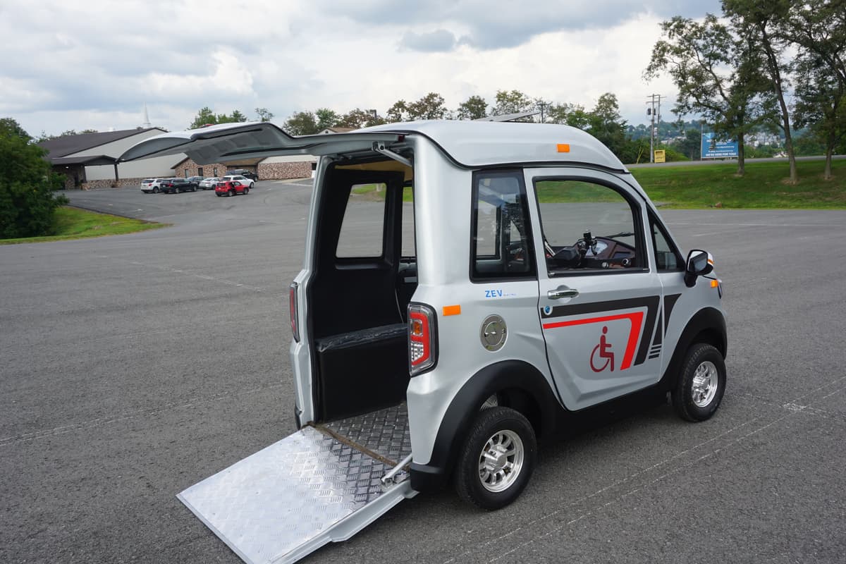 ZEV debuts an affordable ride-in nano-van for wheelchair users - Not ...